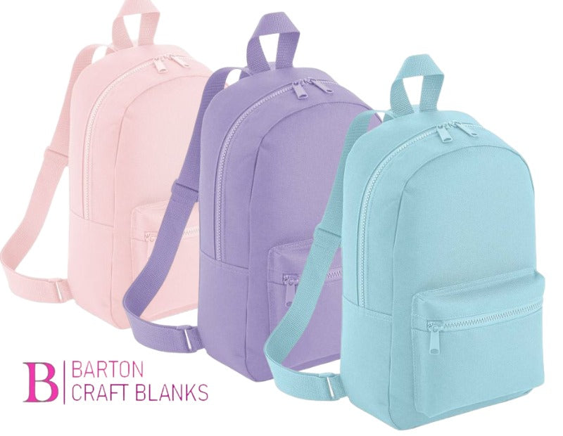 Mini Essential Fashion Backpack bg153 – Barton Craft Blanks
